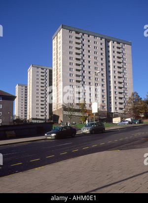 High rise flats Dundee Scotland Stock Photo - Alamy