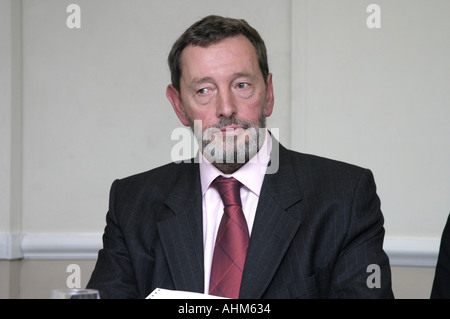 Former UK Home Secretary David Blunkett leaves The Ivy Club after lunch ...
