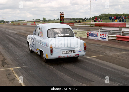 Supercharged Ford Anglia Popular drag car with V8 supercharged engine ...