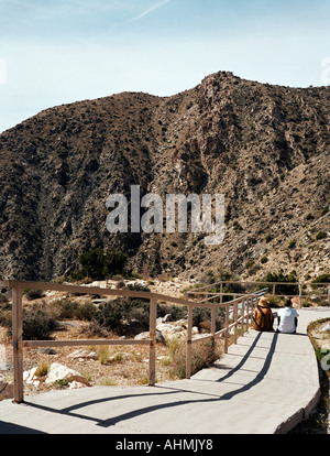 Keys Point overlook at Joshua Tree National Park Stock Photo - Alamy