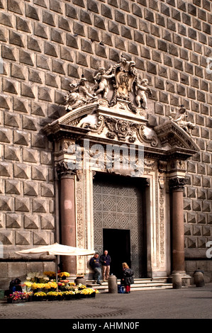 Gesu Nuovo (New Jesus) is the name of a baroque church in Naples ...
