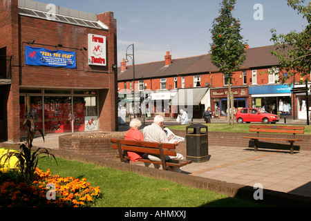 Cheshire Stockport Romiley Stockport Road Shops and local amenities ...