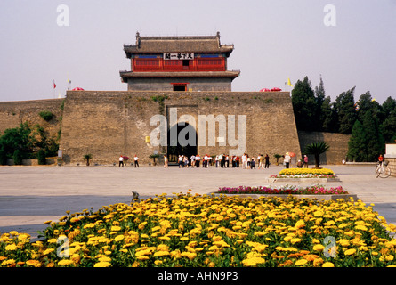 Gate of Great Wall's Shanhaiguan Pass Stock Photo - Alamy