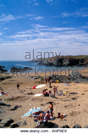 Stormy day at Trearddur Bay Stock Photo: 115913913 - Alamy