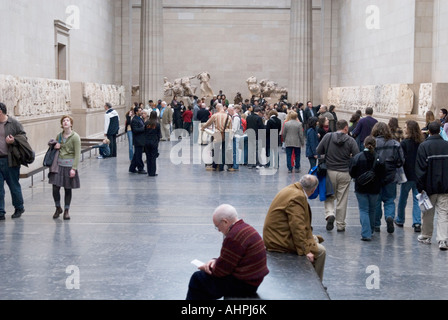 The Elgin Marbles in the British Museum London UK Stock Photo - Alamy