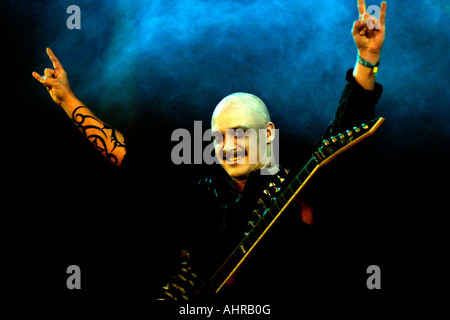 Silenoz Sven Atle Kopperud, guitarist, Dimmu Borgir (Dark Fortress), a ...