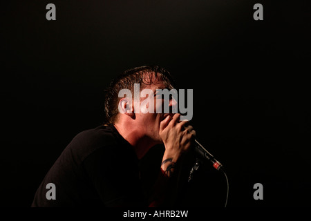 Singer Benjamin Kowalewicz of Canadian rock band "Billy Talent ...