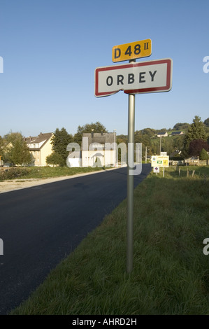Vosges mountain village of Orbey, Alsace, France Stock Photo - Alamy
