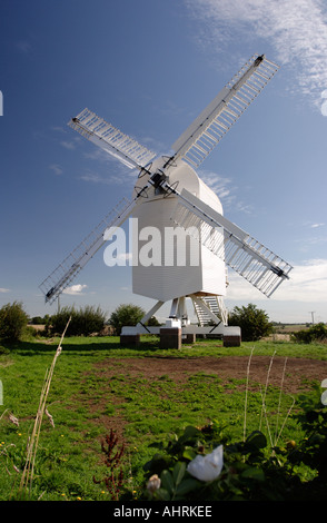 The restored windmill at Chillenden in Kent, UK Stock Photo - Alamy