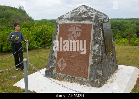 Palau, island Peleliu, Bloody Nose Ridge, scenery, view Stock Photo - Alamy