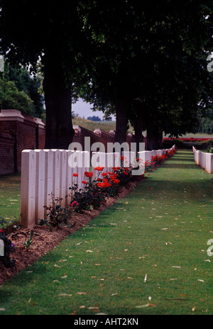 Ancre CWGC cemetery of the Great War Stock Photo - Alamy