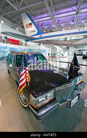 Presidential motorcade on display at the Ronald Reagan Presidential ...