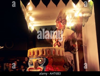 Illuminated carnival float Frome Somerset England Stock Photo - Alamy