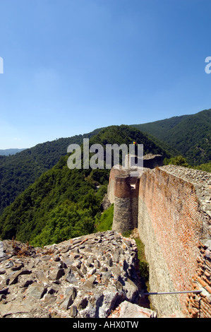Ruins of Poienari Castle, Wallachia, Romania Stock Photo - Alamy