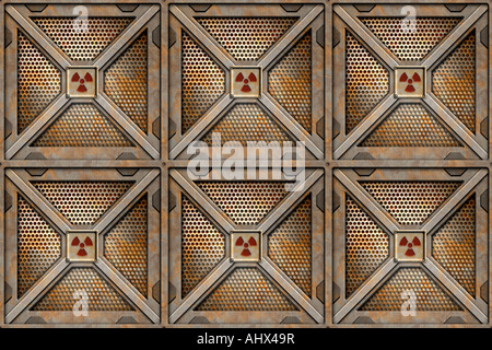 Radioactive storage crates Stock Photo - Alamy