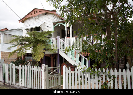 Wooden traditional Queenslander House in Dutton Park Brisbane ...