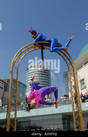 Bull Ring Acrobatics Stock Photo - Alamy