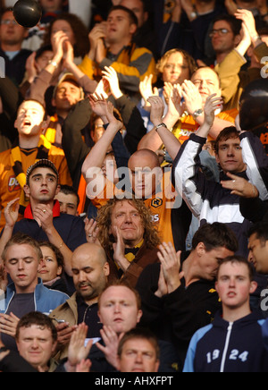 Led Zeppelin singer Robert Plant supporting Wolverhampton Wanderers ...