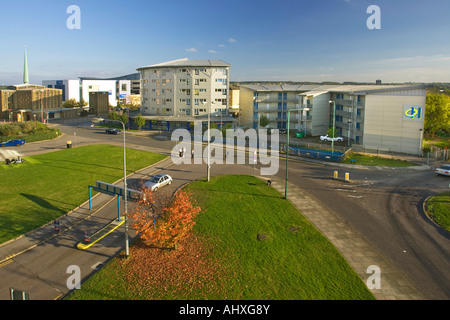 Occasio House and the Harlow Foyer, Playhouse Square of Harlow town ...