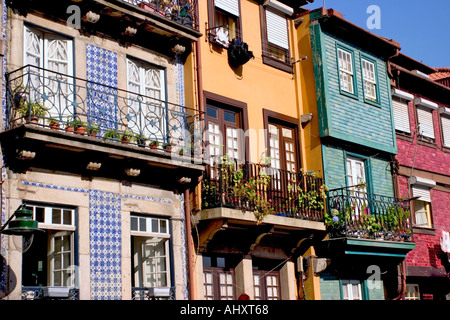 Picturesque colored old poor houses at the top of a hill at Cerro Stock ...