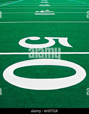 Close up of football field Stock Photo - Alamy