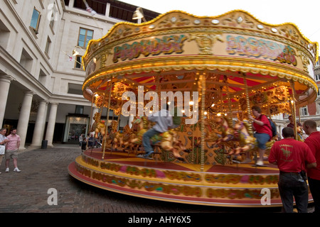 Carousel in Covent Garden London Stock Photo - Alamy