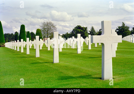 American Cemetary in Normandy, France Stock Photo - Alamy