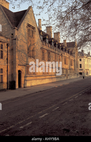 St Cross College, University of Oxford, England Stock Photo - Alamy