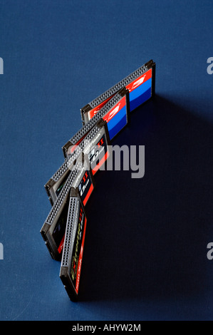 Compact flash memory cards Stock Photo - Alamy
