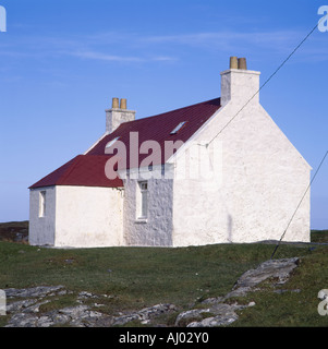 Croft on the isle of Barra, Outer Hebrides Stock Photo - Alamy