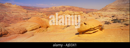 Hamburger Rock The Wave Sandstone Formation Kenab Utah Stock Photo - Alamy