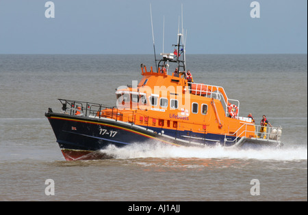 Severn Class Lifeboat - side view Stock Photo - Alamy