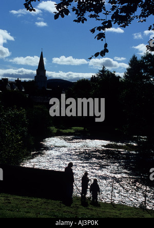River Earn At Comrie,Perthshire,Scotland Stock Photo - Alamy