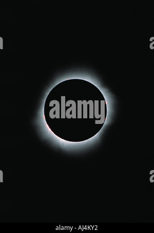 Total Solar Eclipse Stock Photo - Alamy