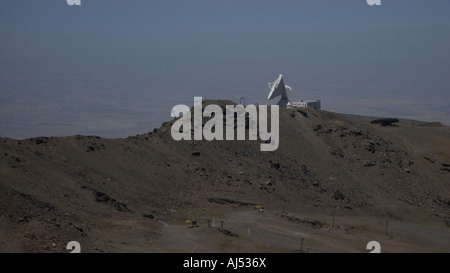 IRAM Pico Veleta Observatory the radio telescope above Granada in Spain ...