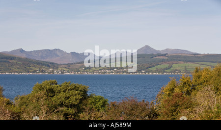 Lamlash village on the Island of Arran in Scotland Stock Photo - Alamy