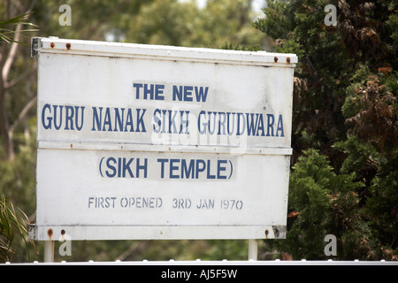 The New Guru Nanak Sikh Gurudwara temple at Woolgoolga near Coffs ...