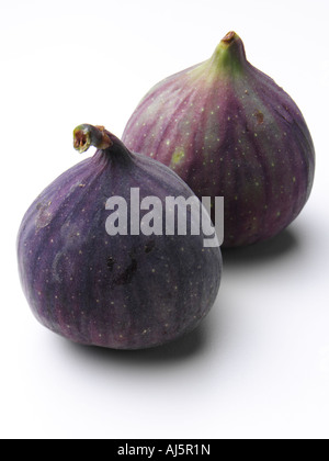 Spanish figs on a white background Stock Photo - Alamy