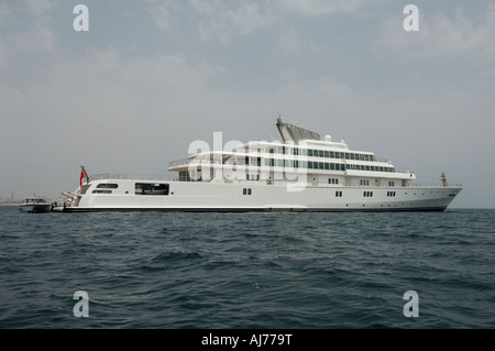 Luxury super yacht RISING SUN owned by Larry Ellison and David Geffen ...