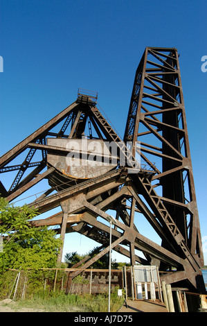 Counter Weight Draw Bridge Port Huron Michigan Stock Photo - Alamy