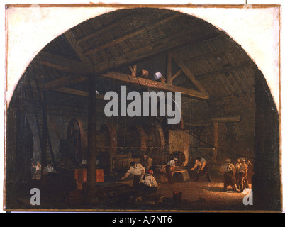 The Forge, 1866 Stock Photo - Alamy