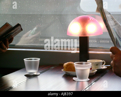 Interior of a Eurostar Train First Class Cabin, Italy Stock Photo - Alamy