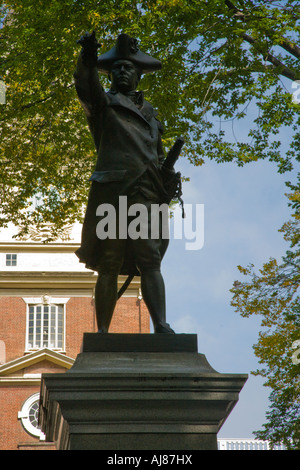Statue of John Barry, Commodore United States Navy Stock Photo - Alamy
