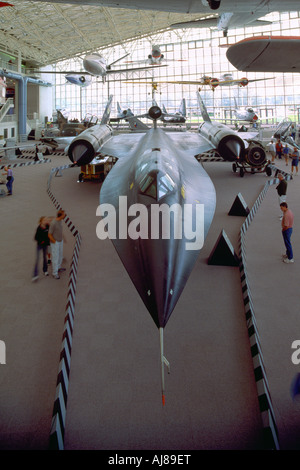 Lockheed M-21 Blackbird on display at Museum of Flight, Boeing Field ...