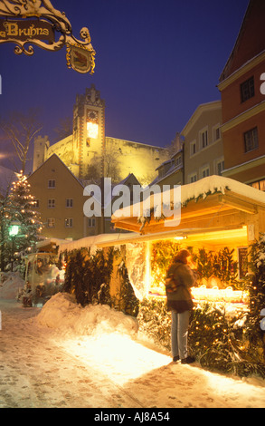 Christmas in Fussen, Bavaria, Germany Stock Photo - Alamy
