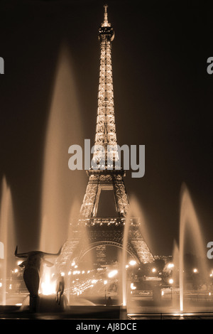 The most famous tower in the world, Paris, France Stock Photo - Alamy