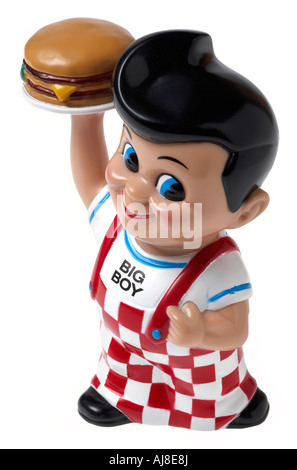 Big Boy icon for Hamburger Drive-in Restaurant Stock Photo - Alamy