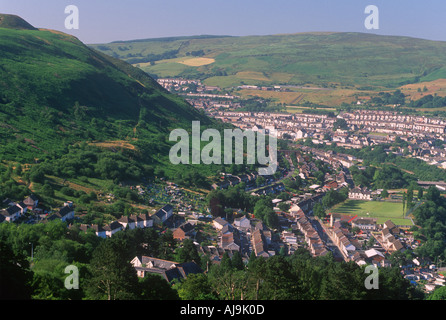 Llynypia Tonypandy Penygraig Rhondda Fawr South Wales Stock Photo - Alamy