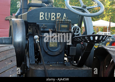 A rare vintage Bubba tractor at a rally in Italy Stock Photo - Alamy
