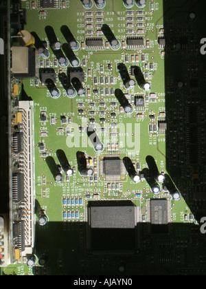 inside a satellite tv television decoder digital box Stock Photo - Alamy